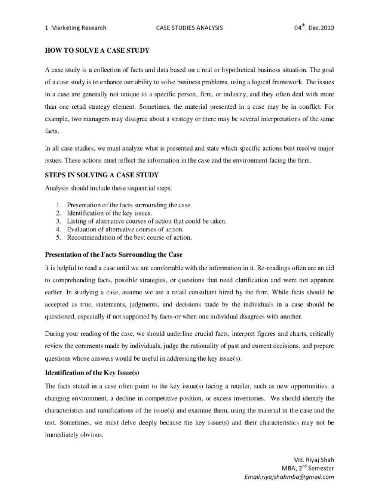 Case Study | PDF