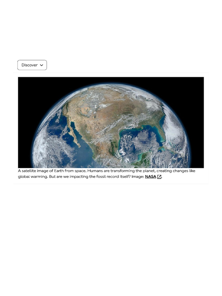 What Is The Anthropocene and Why Does It Matter - Natural History ...