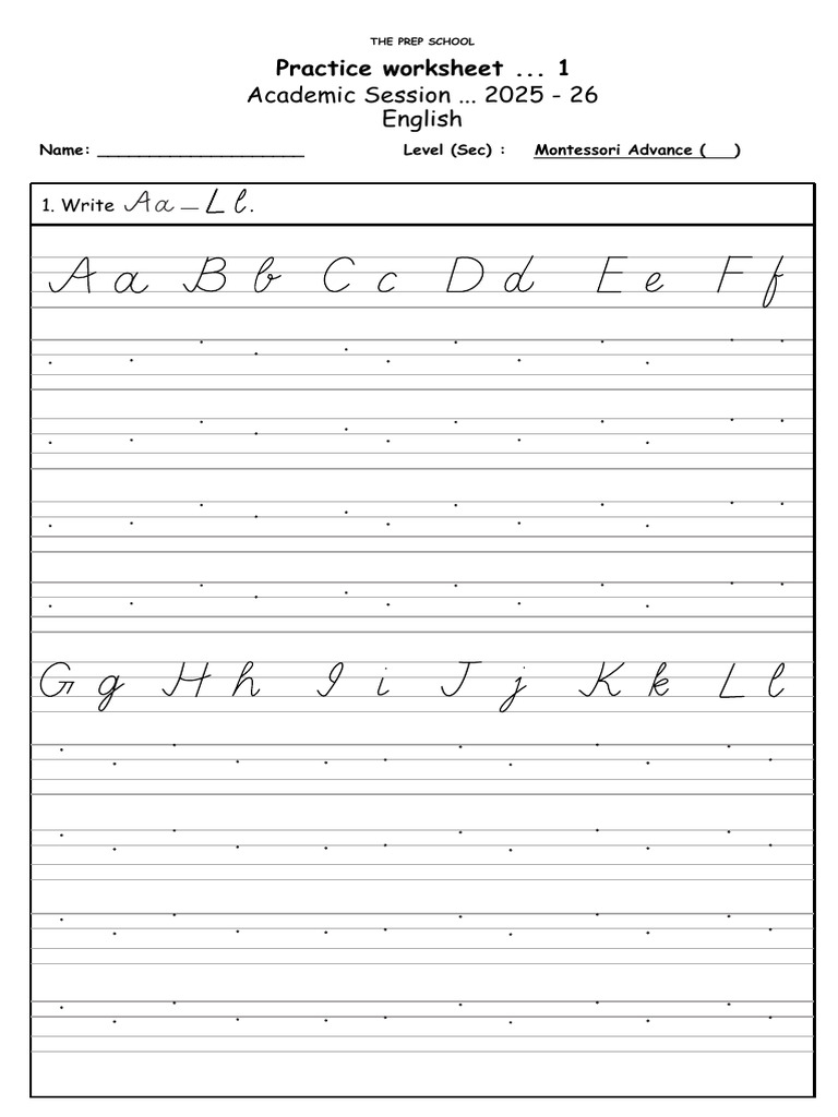 English PRACTICE Worksheets | PDF