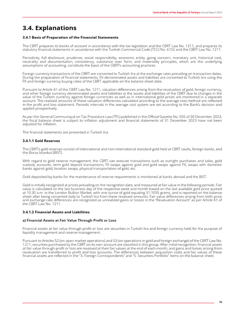 3.4 Explanations | PDF | Deferred Tax | Special Drawing Rights