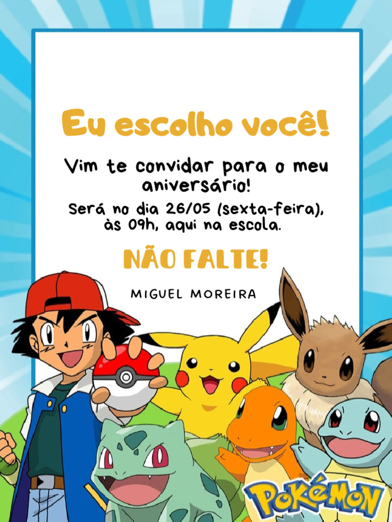 Modelo convite | PDF