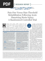 Askling Protocol | PDF | Physical Therapy | Knee