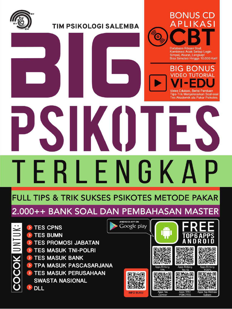 BIG Psikotes Tes CPNS Terlengkap | PDF