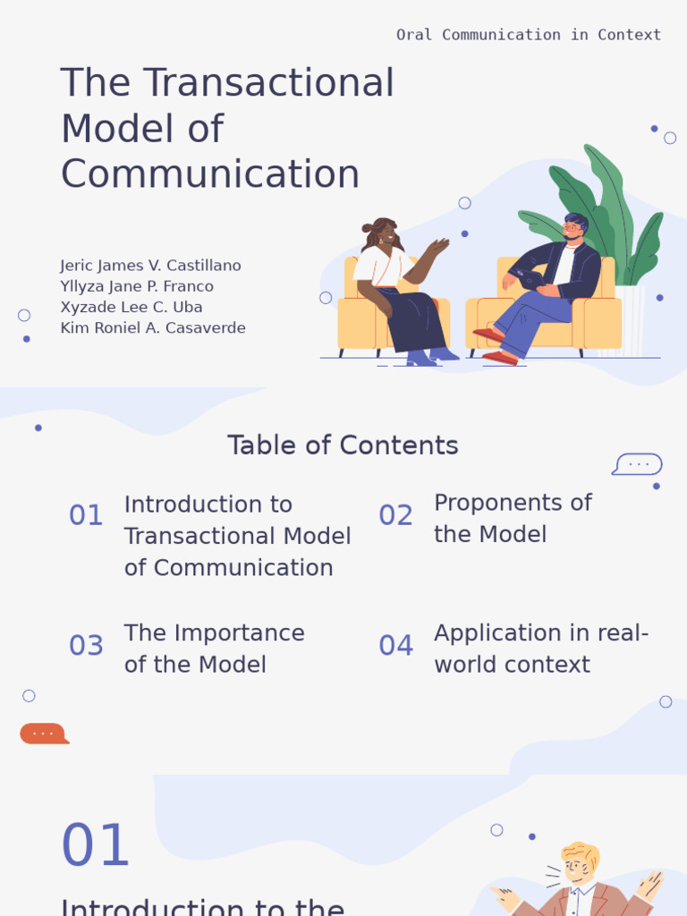 Transactional Model of Communication | PDF | Communication | Psychology