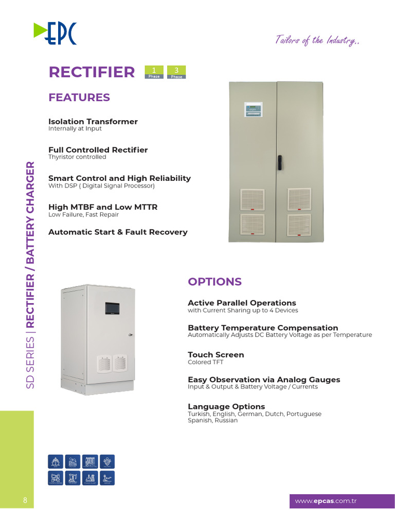 Rectifier Catalog - SD Series | PDF | Rectifier | Electric Power