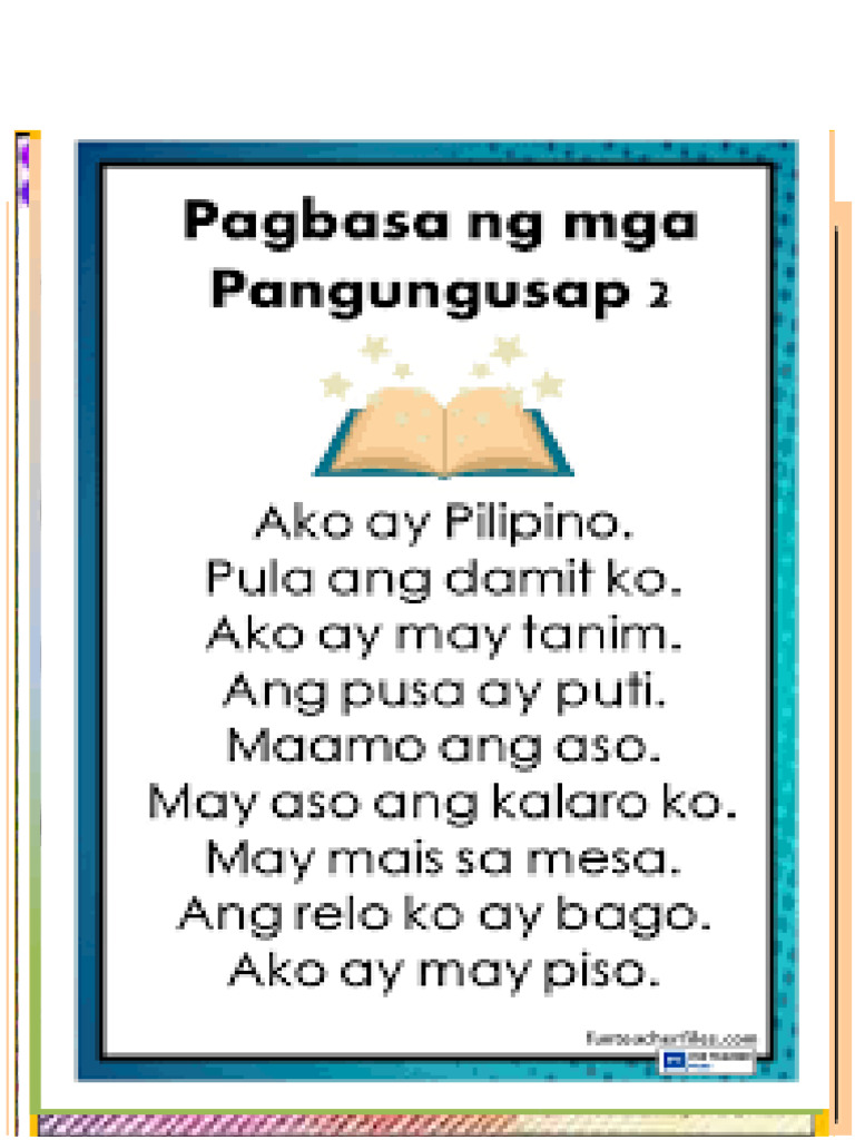 Filipino Reading Materials | PDF