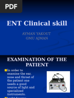 Ear Examination OSCE Checklist | PDF