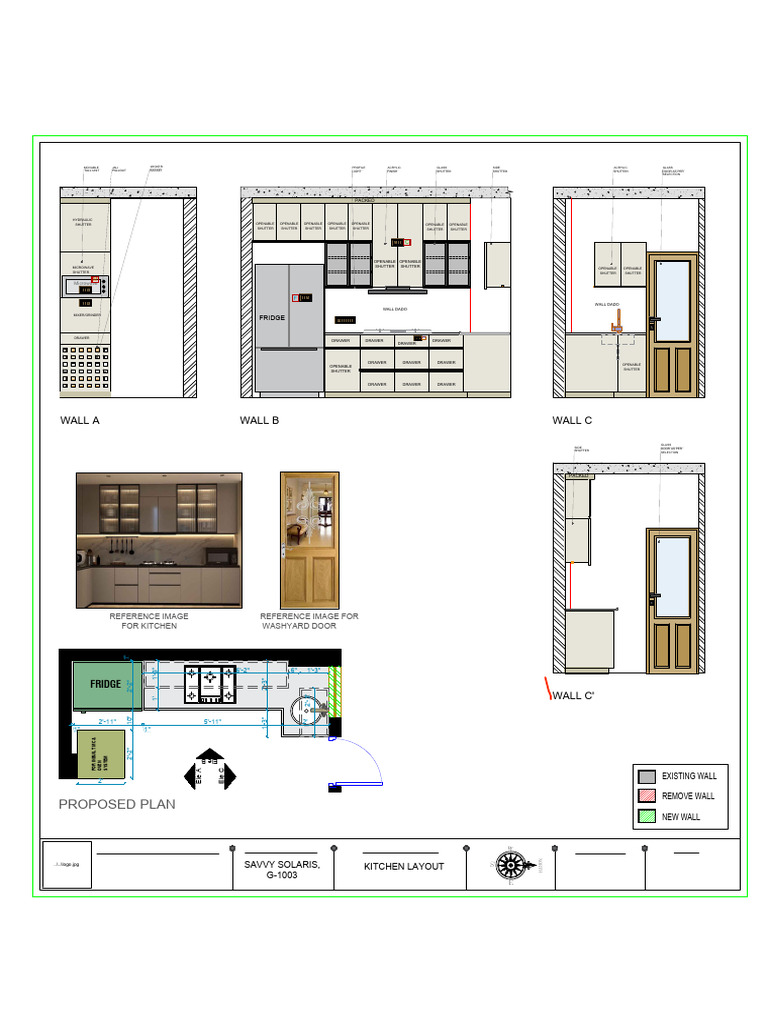 Kitchen Layout PDF - Edited | PDF | Cooking | Home