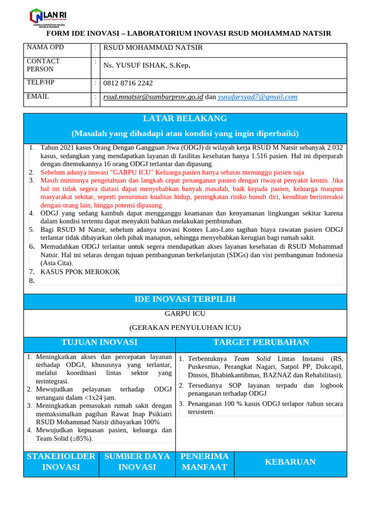 Form Diagnose (D2) KONTES LATO-LATO | PDF