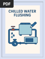 Chilled Water Piping Flushing Procedure | PDF | Water Supply Network | Pump
