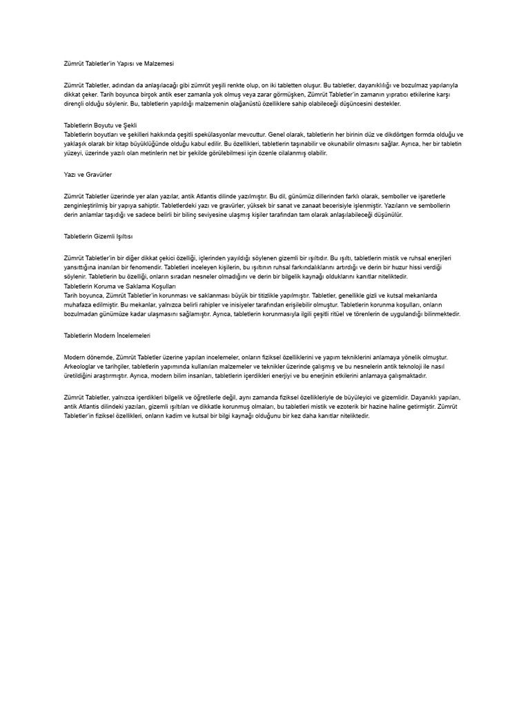 2.tabletlerin Fiziksel Özellikleri | PDF
