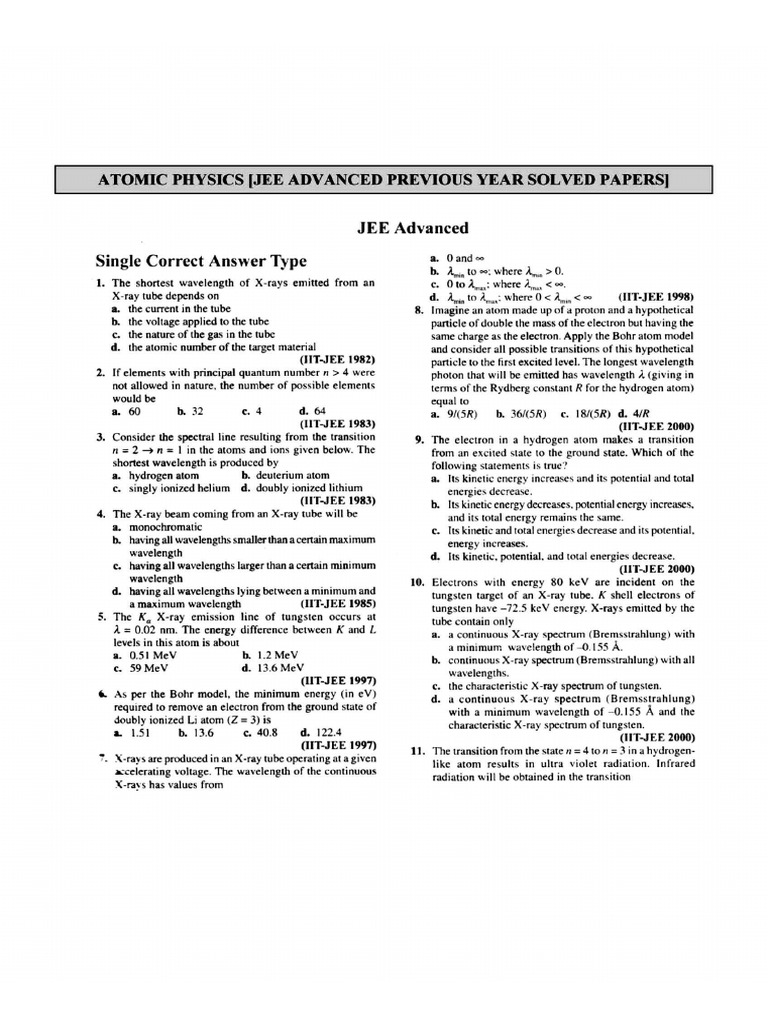 Atomic JA P | PDF