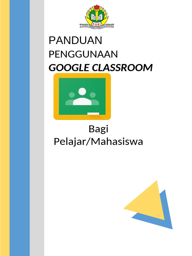 Panduan Penggunaan Google Classroom (Mahasiswa) - Oc | PDF