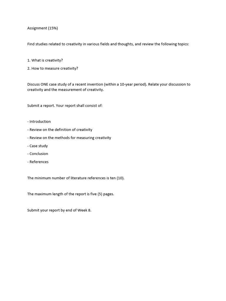 Assignment | PDF