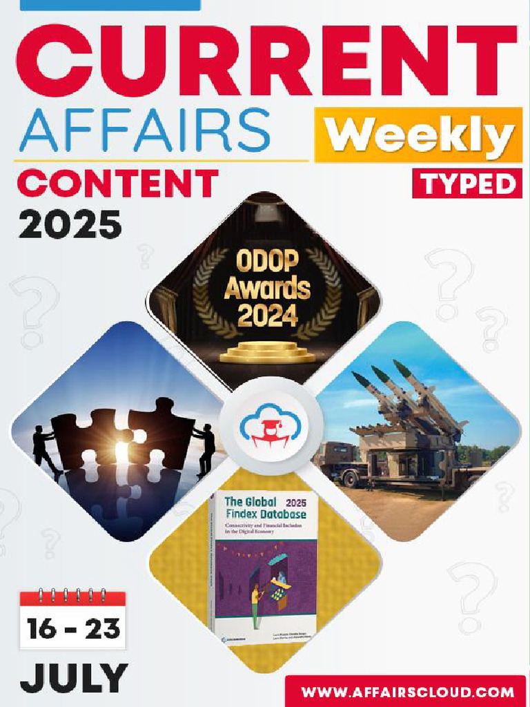 July 3rd Week AffairsCloud | PDF | Reserve Bank Of India | Food And ...