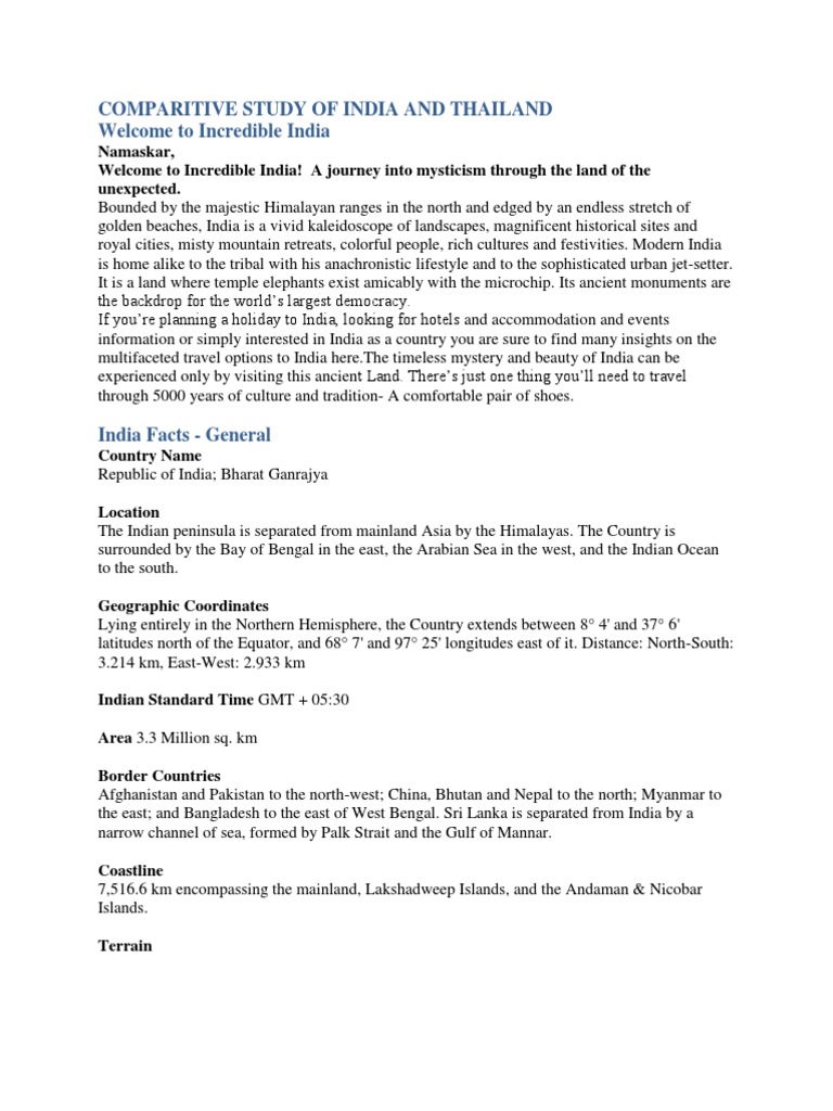 Study Tour Report | PDF | Thailand | Tone (Linguistics)