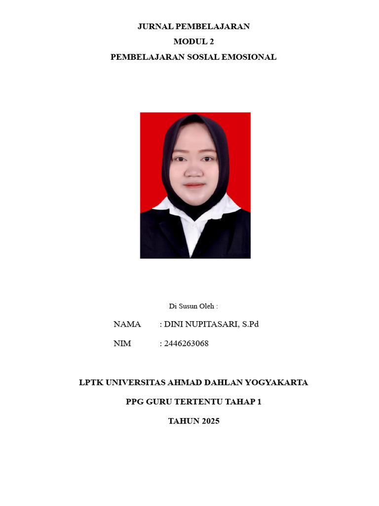 Dini Nupitasari - 2446263068 - Penerapan School Well Being Di Sekolah | PDF