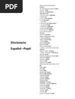Diccionario Dialecto Mayo | PDF