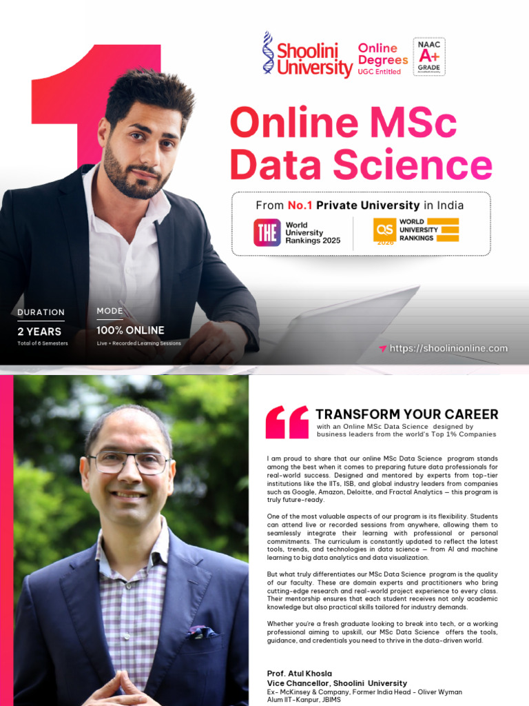 Online MSc Data Science Program | PDF | Artificial Intelligence ...