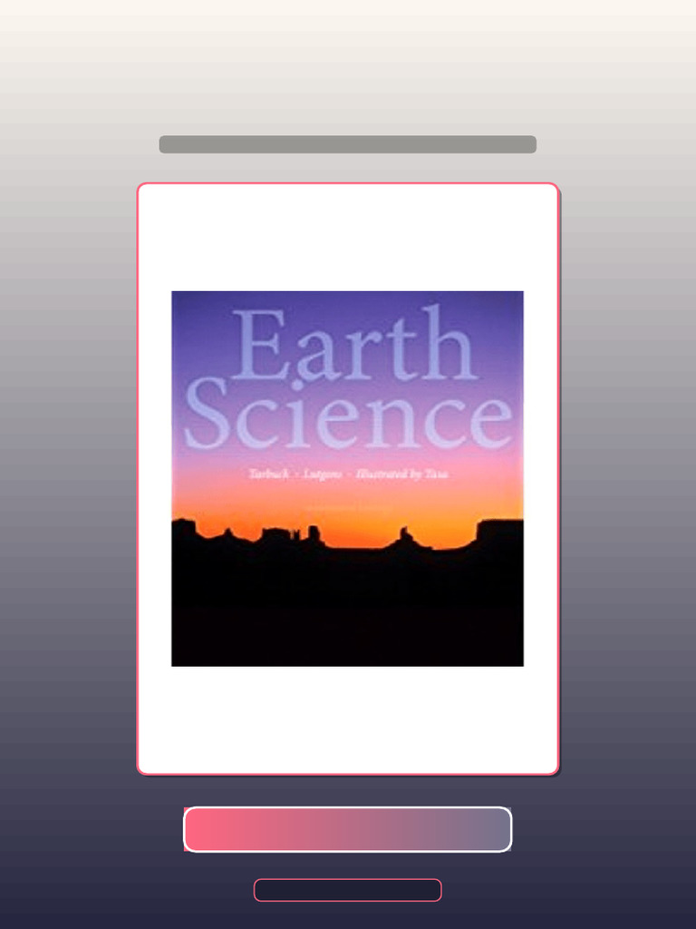 Of Earth Science 14th Ed by Tarbuck and Lutgens A Ebook and Testbank ...