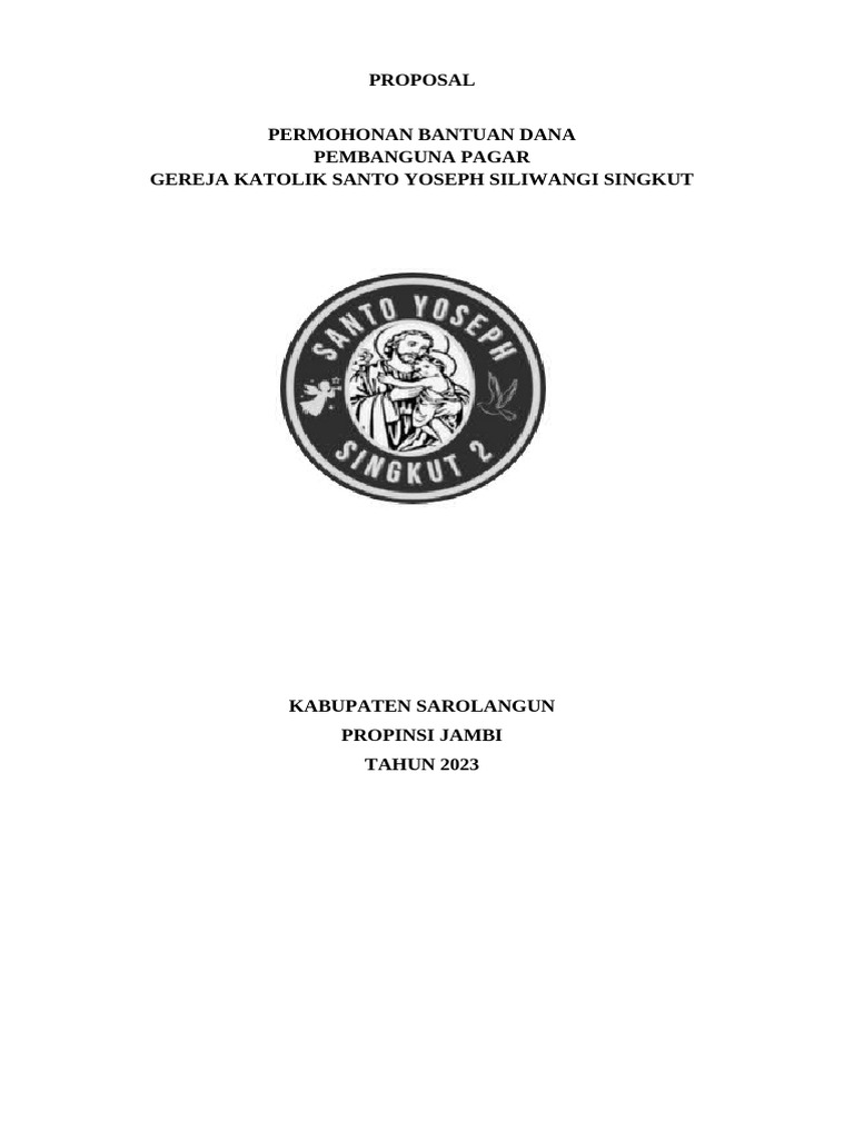 Proposal Pagar | PDF