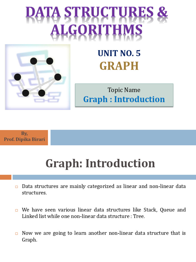 Introduction to Graph Data Structures | PDF | Vertex (Graph Theory ...