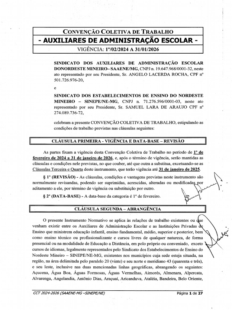 CCT 2024 2026 | PDF