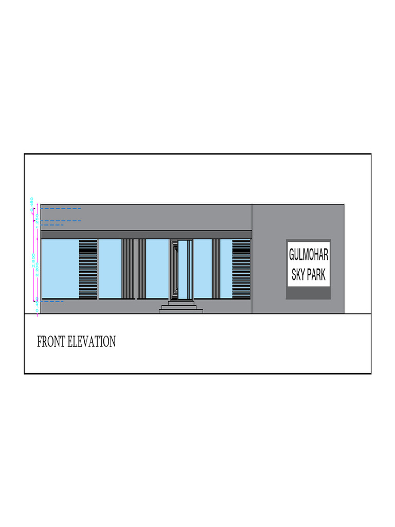 Sample Flat - Front Elevation 09-02-2022 | PDF