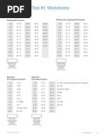 SAT Practice Test #4 Answer Key | PDF | Standardized Tests | Tests