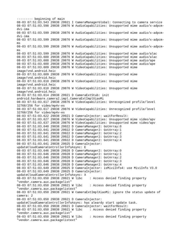 Log Cat 1754182263449 | PDF | Computing | Computer Programming