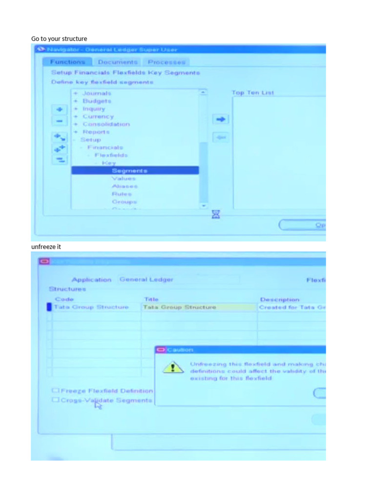 Oracle r12 Cross Validation | PDF