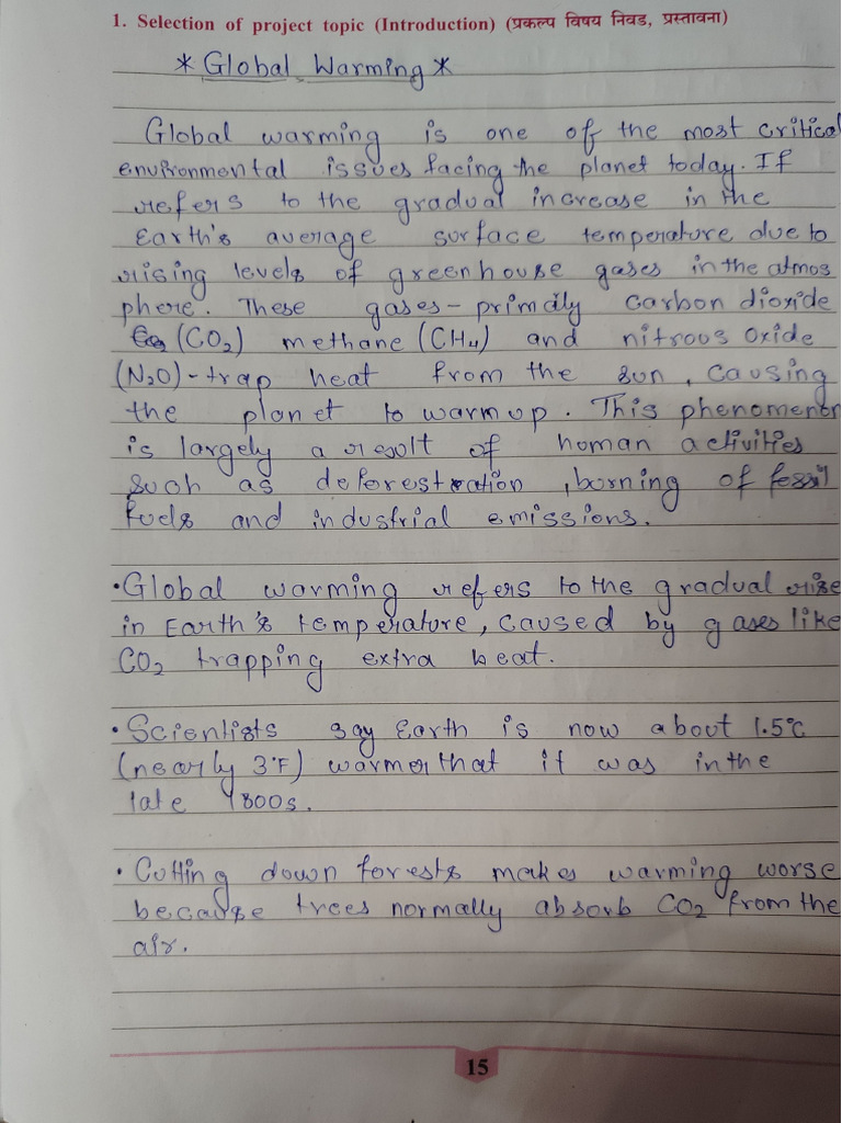 Piyush's EVS Project | PDF