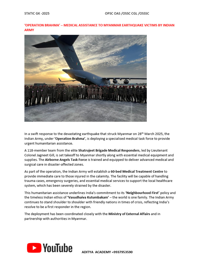 OPERATION BRAHMA_35d54827-bd08-462b-a9e2-33a0e3284af2 | PDF | Disasters ...