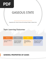 Gas Laws Formula Sheet | PDF | Gases | Mole (Unit)