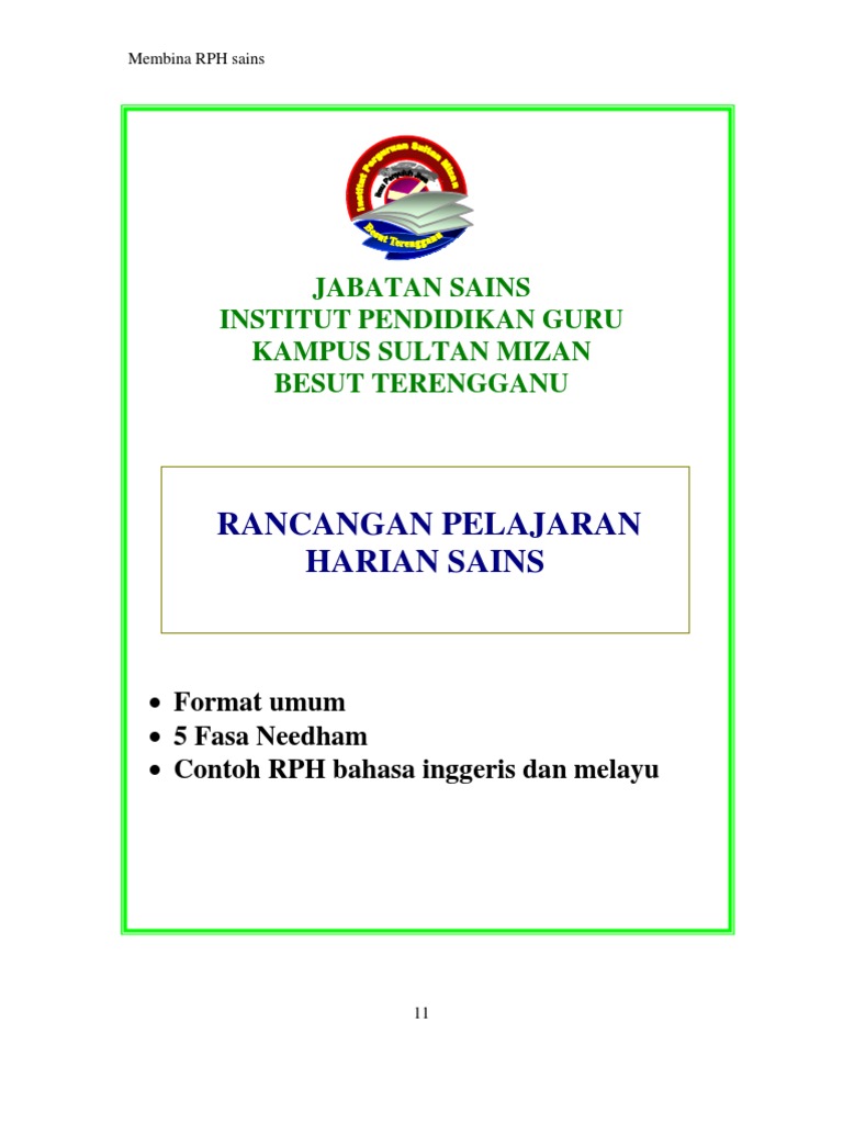Cara Buat RPH | PDF