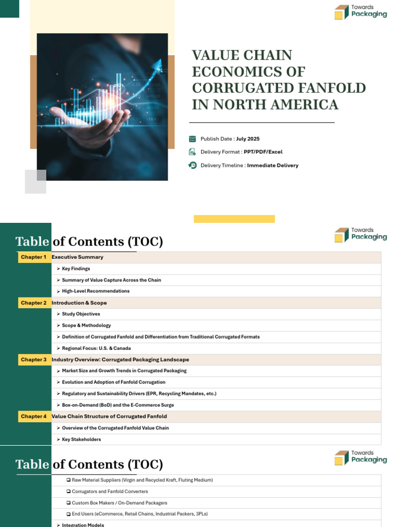 TOC - Value Chain Economics of Corrugated Fanfold in North America - TP ...