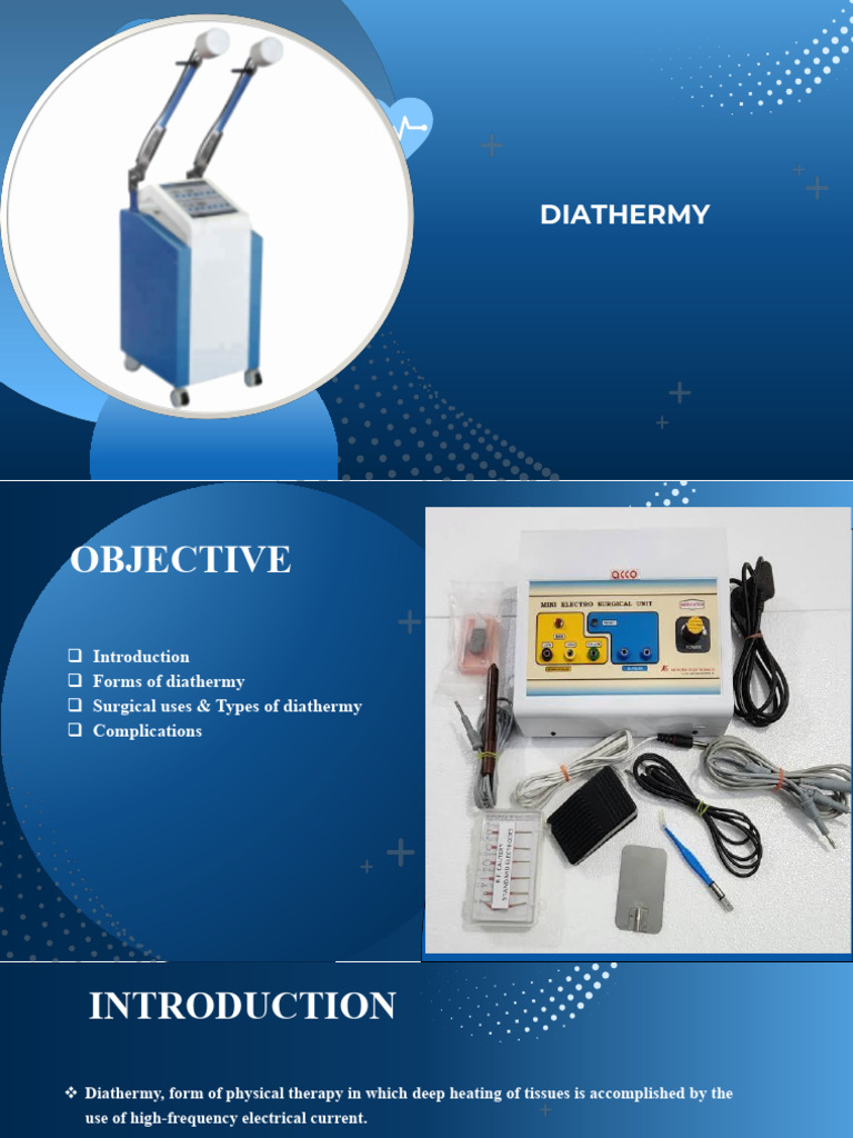 Diathermy: Uses, Types, and Risks | PDF | Clinical Medicine | Medicine