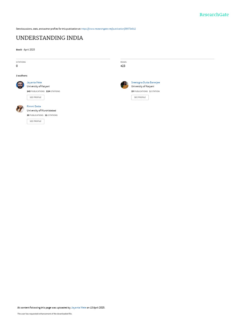 Understanding India Books | PDF | Vedas | Moksha