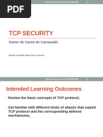 TCP and UDP Vulnerabilities Quiz | PDF