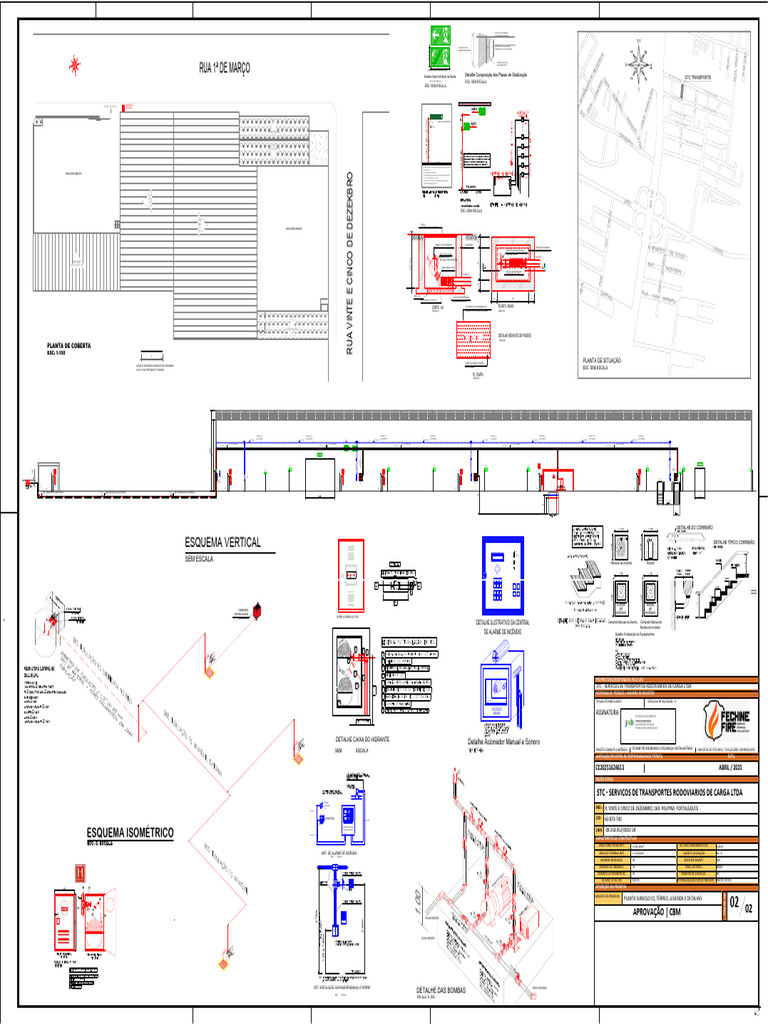 PRANCHA 02. - PSIP - STC TRANSPORTE Assinado | PDF | Materiais