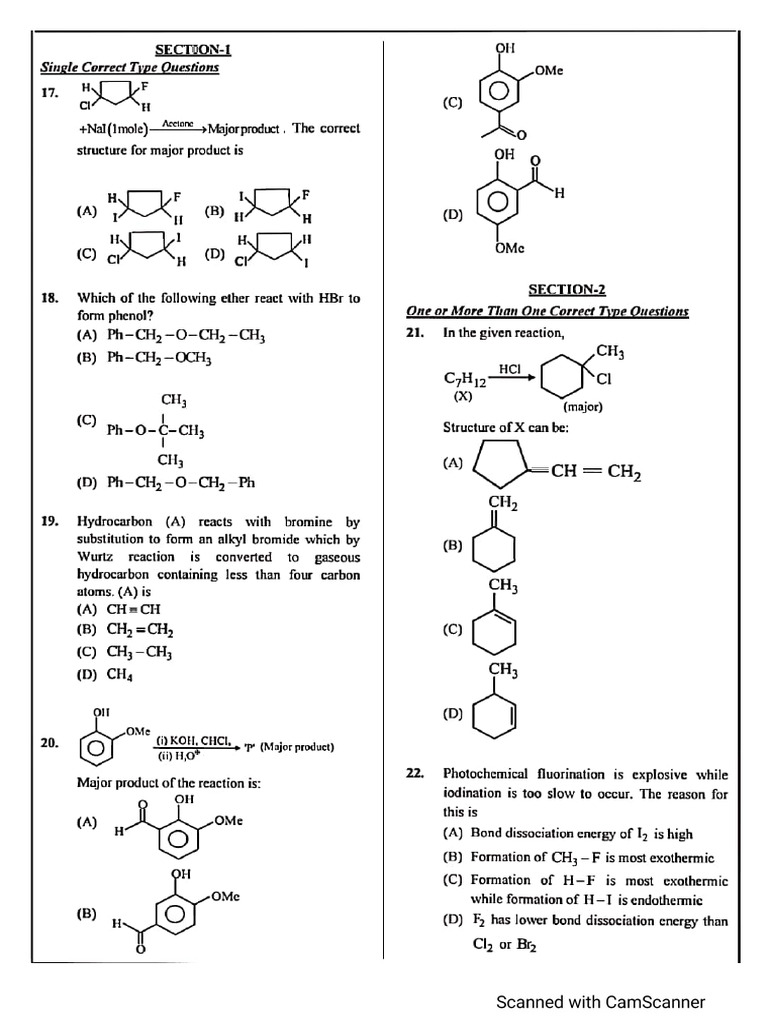 Organic Chemistry (Part 1) | PDF