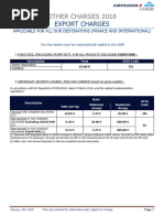 MSC France 2024 Local Charges Overview | PDF | Cargo | Bill Of Lading