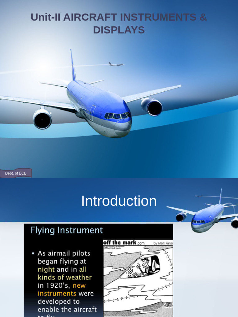 Aircraft Instruments and Displays Overview | PDF | Aviation | Aircraft