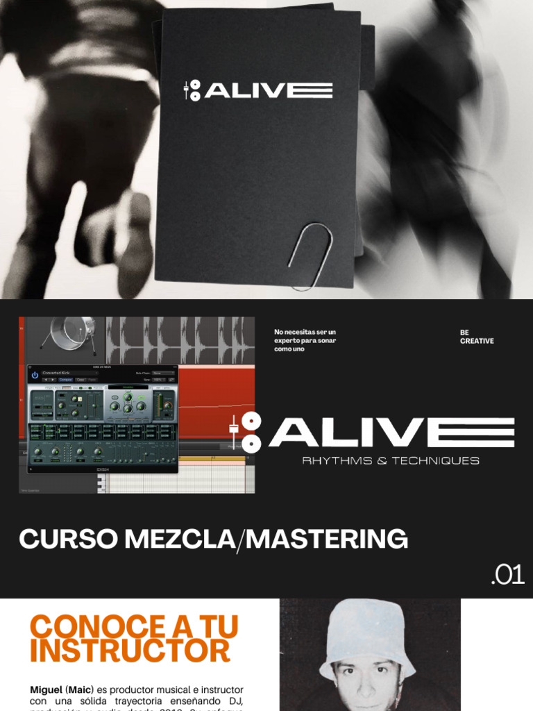 ALIVE Curso Mezcla - Mastering | PDF | Aprendizaje