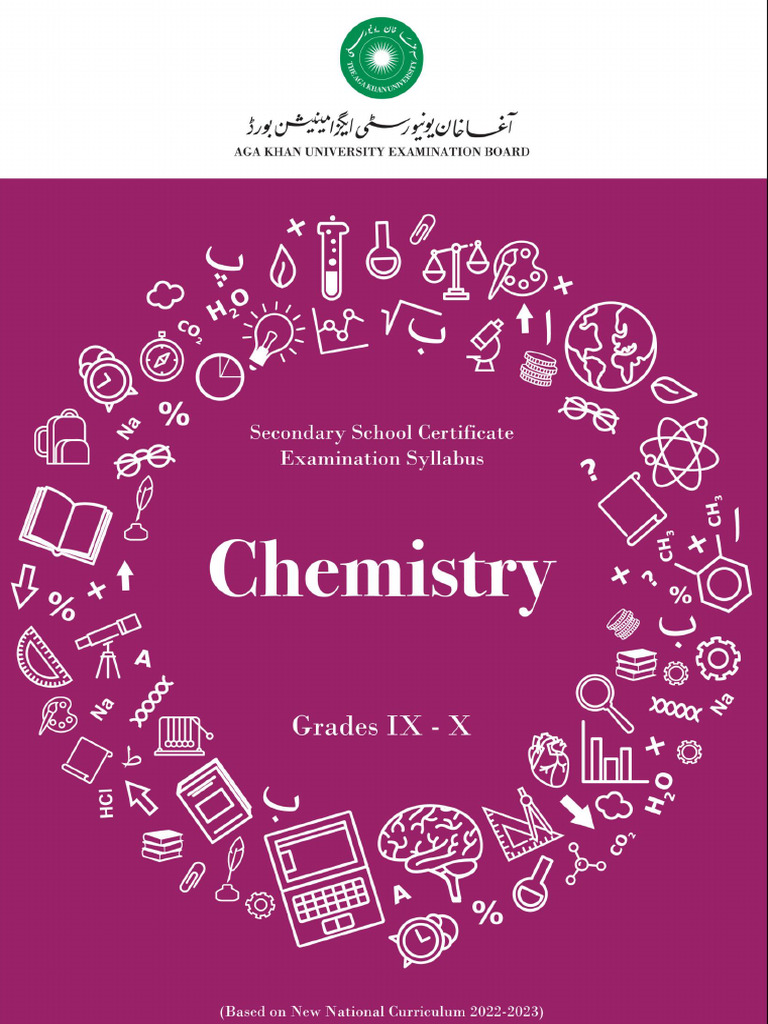 Chemistry SSC Syllabus 2025 Overview | PDF | Chemical Bond | Ionic Bonding