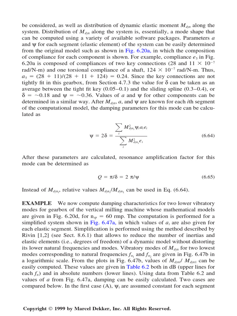 Stiffnes and Damping in Mechanical Design Part277 | PDF | Stiffness | Applied And ...