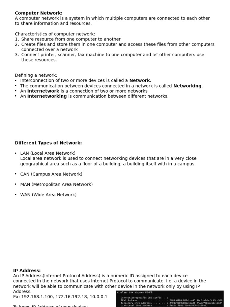 HCL Networking 3 | PDF | Computer Network | Internet Protocol Suite