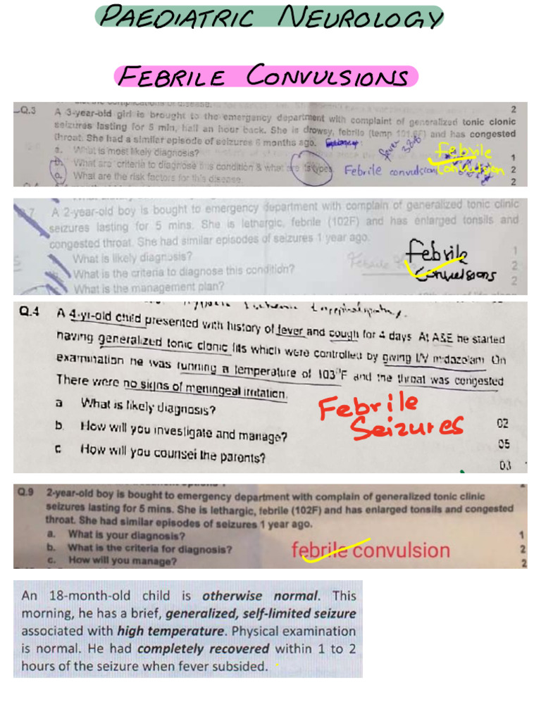 Paeds Neuro | PDF