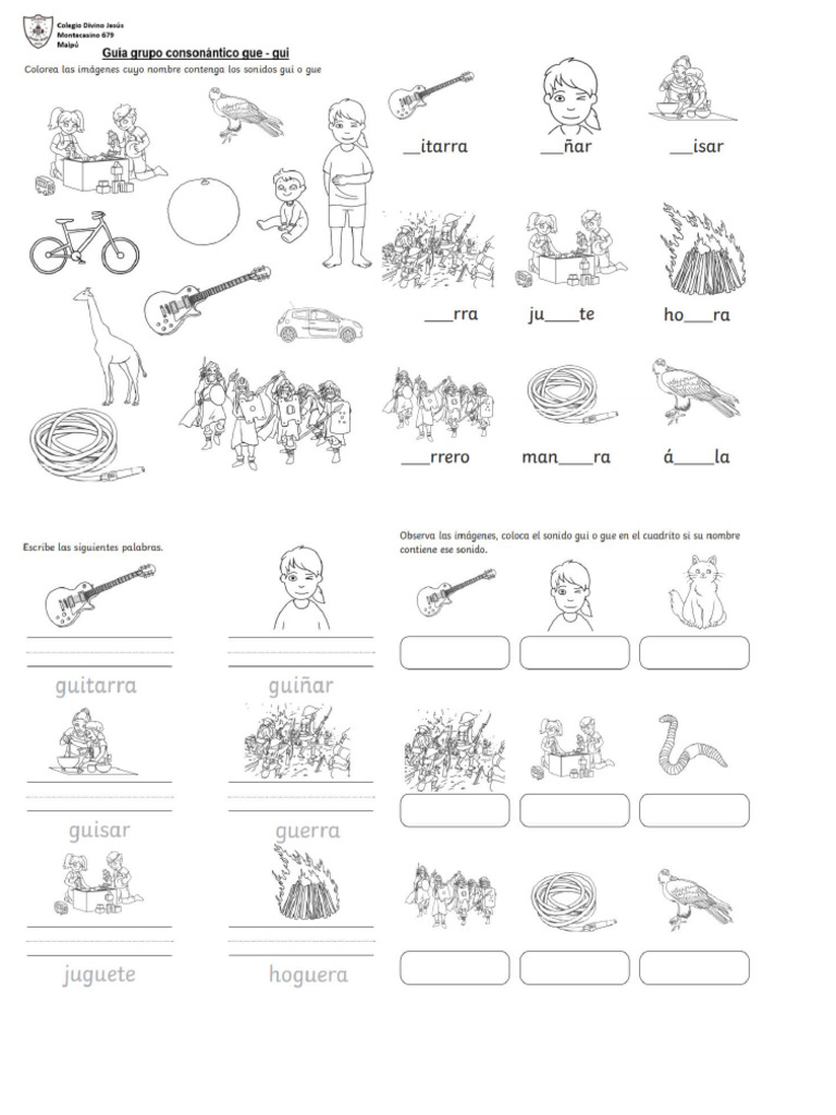 Grupos Consonanticos | PDF