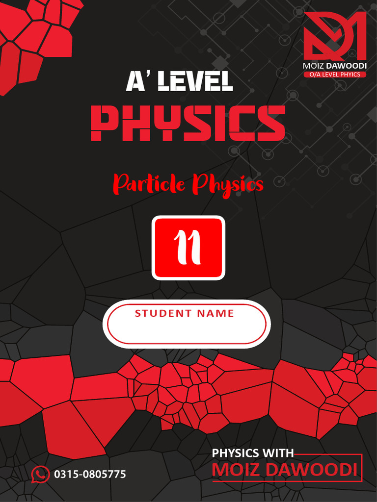 A' Level Particle Physics Guide | PDF
